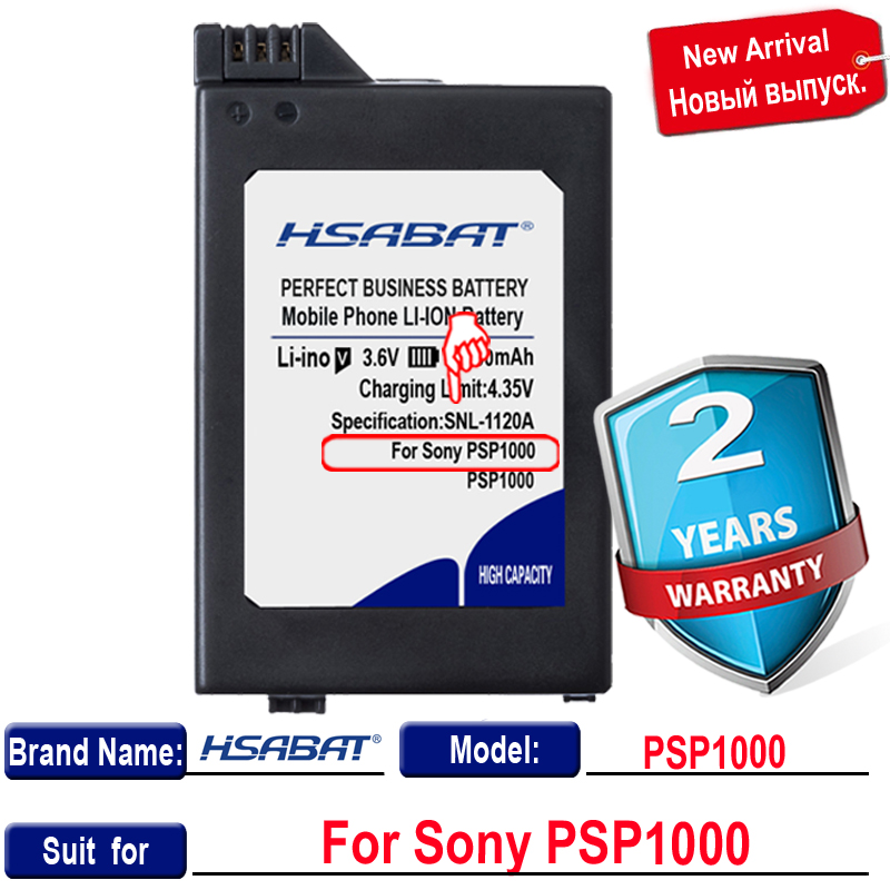 HSABAT PSP1000 3900mAh Battery for Sony PSP1000 Ba... – Grandado