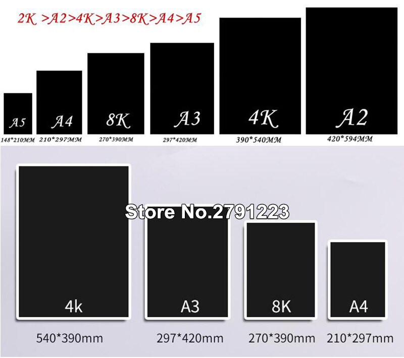 300GSM A3 Brown/Black Raw Wood Pulp Kraft Paper 50... – Grandado