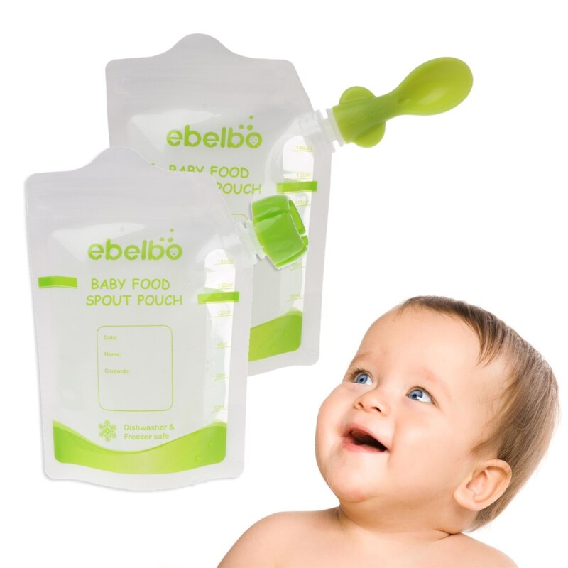 10 stücke Baby Food Beutel Fütterung Container Tas... – Vicedeal