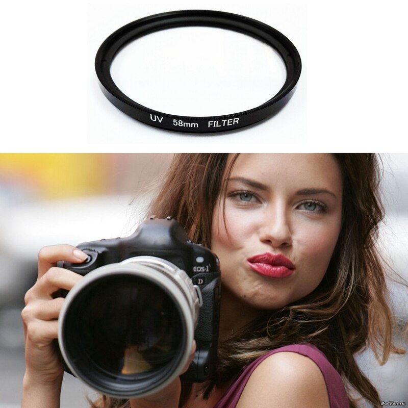 Uv Filter 58Mm Lens Bescherming Voor Camera Filter... – Grandado