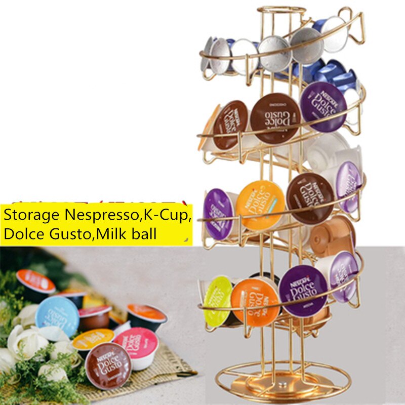 Dolce Gusto Opbergrek 360 Graden Draaibare Spiraal... – Vicedeal