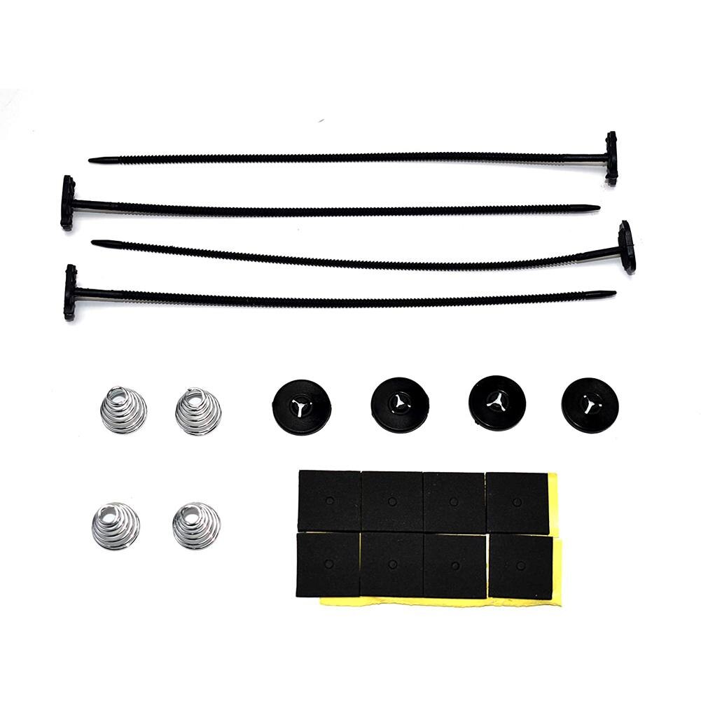2 Sets Universal Car Fan Mount Kit Plastic Push Th... – Grandado