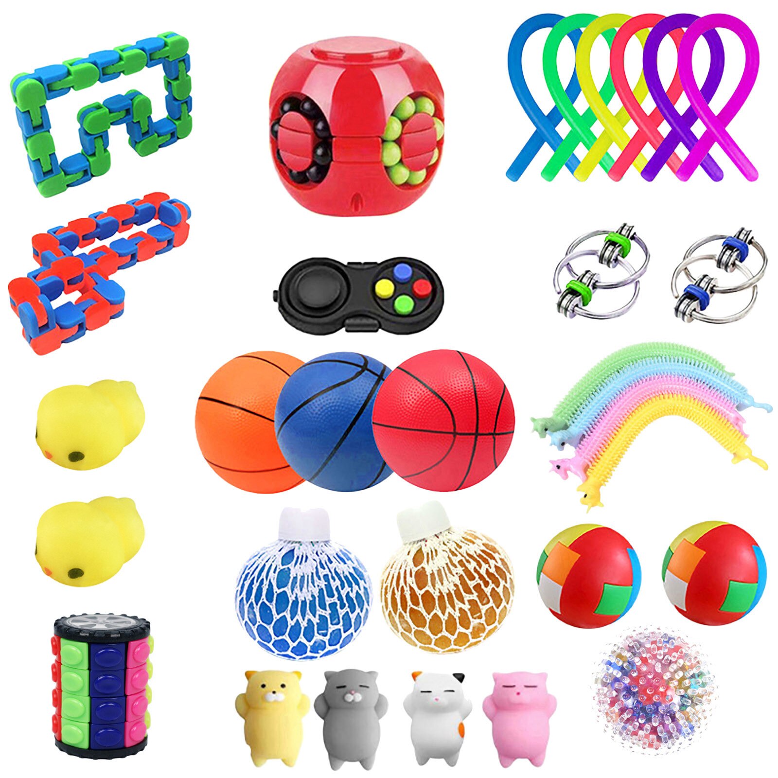 Fidget Sensory Toy Set Stress Relief Toys Autism A... – Grandado