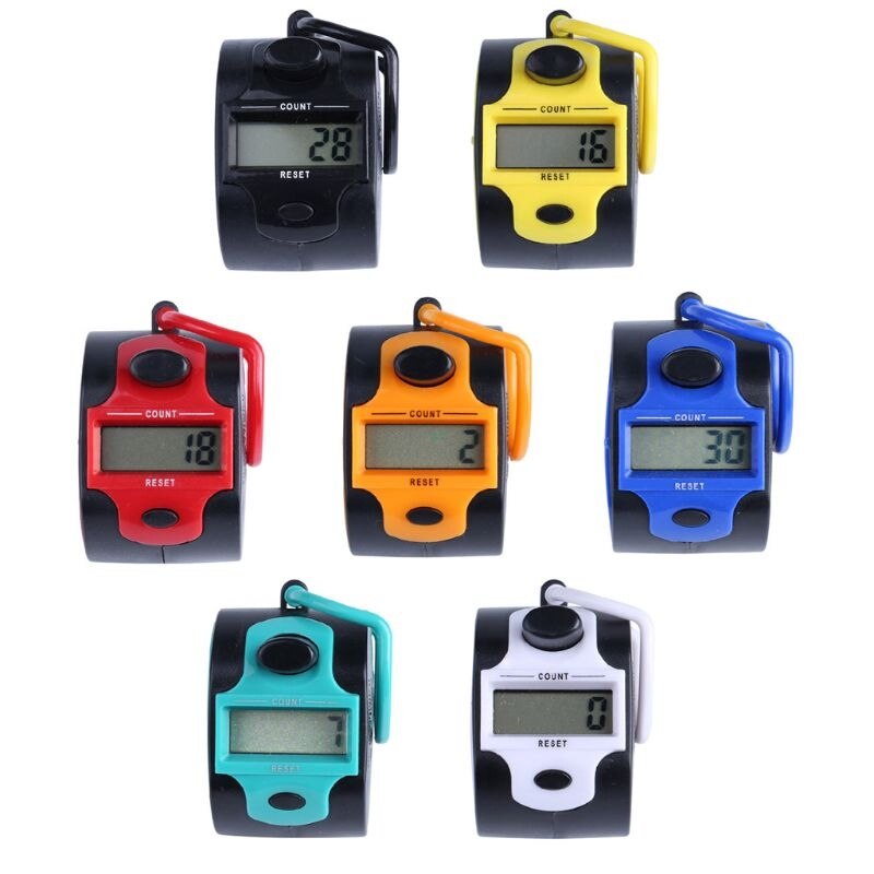 Digital Hand Tally Counter 5 Digit Number Manual P... – Vicedeal