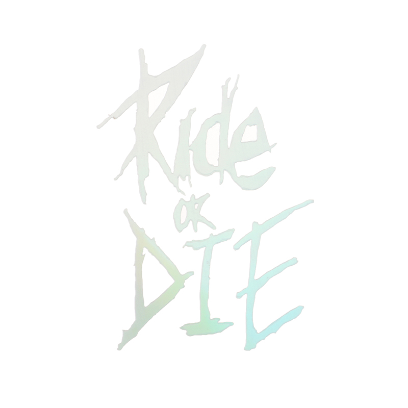 Fiets Frame Sticker Ride Of Die Top Tube Sticker F... – Grandado