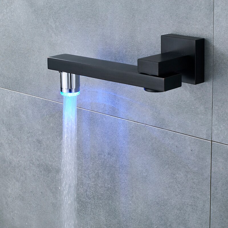 LED Roation Bathroom Basin Wallmounted Outlet Bath... – Grandado
