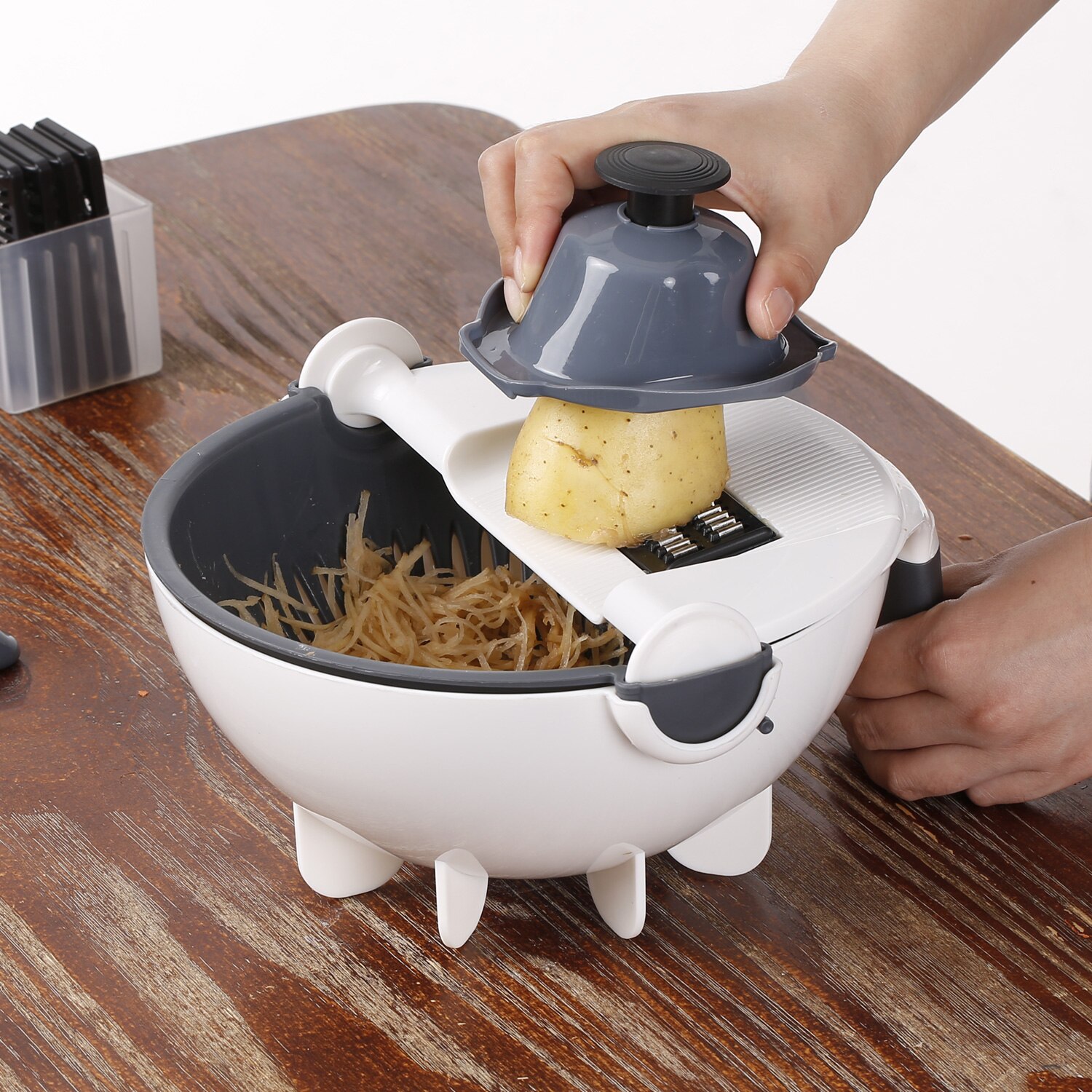 Multi-Functional Vegetable Food Chopper Potato Cut... – Grandado