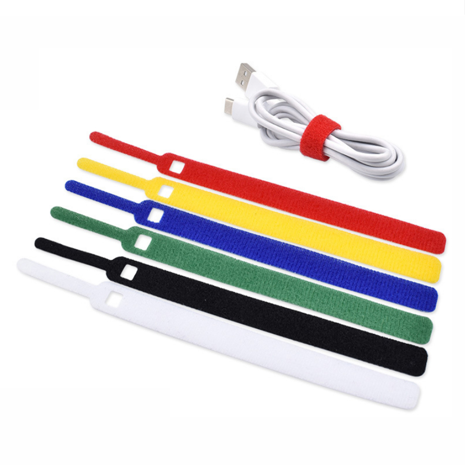 20/50/100Pcs Cable Ties Colored Plastics Reusable ... – Grandado