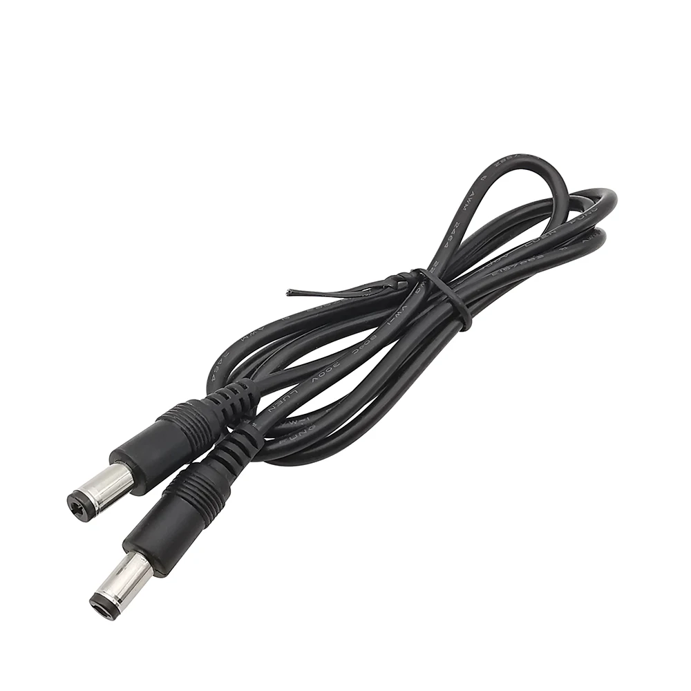 Male to Male DC Power Plug Cable Extension Wire 5.... – Vicedeal