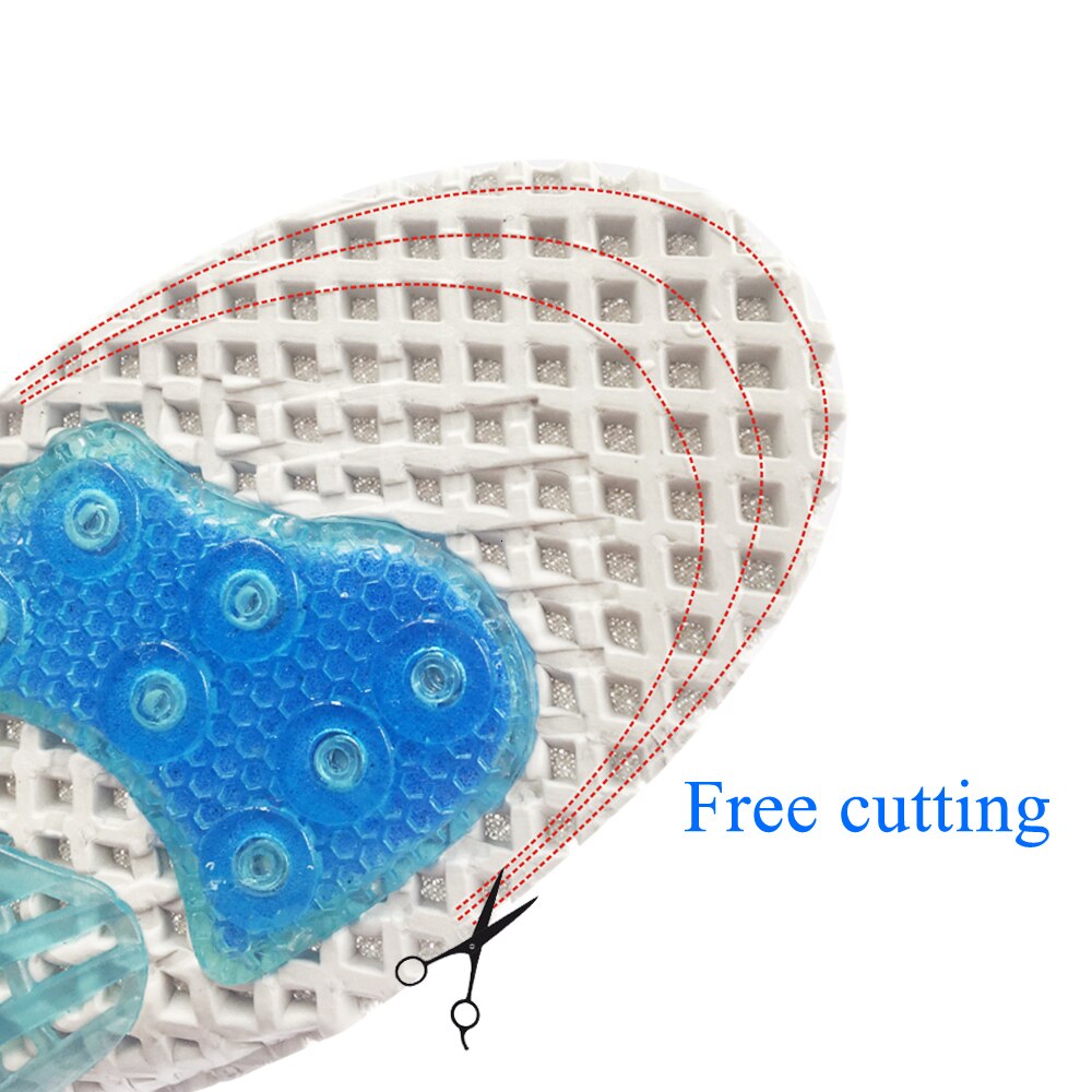EVA spring silicone orthopedic shoes insoles for S... – Grandado