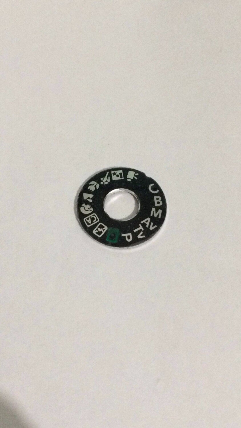 TOP Function Dial Model Button Label for Canon 60D... – Grandado