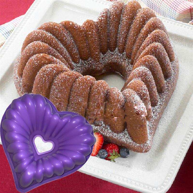 Liebe Herz bilden Kuchen bilden Silikon Einfrieren... – Grandado