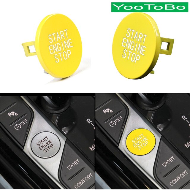 Car Black Start Engine Stop Switch Ignition Button... – Vicedeal