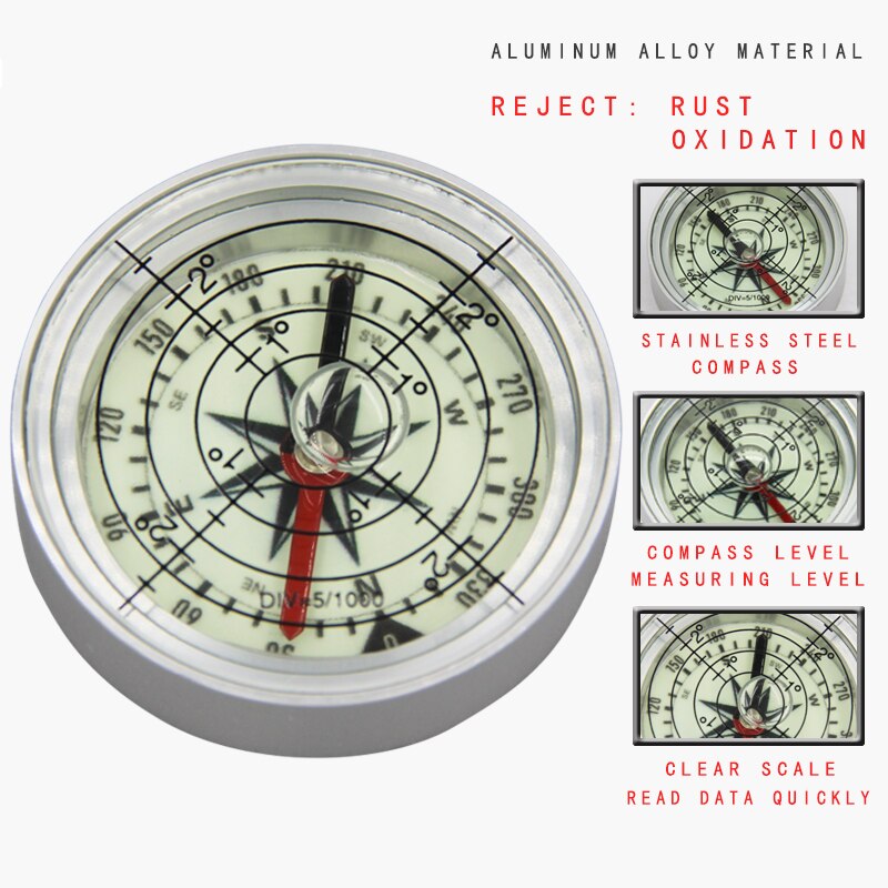 Geological compass, multi-function compass, lumino... – Vicedeal
