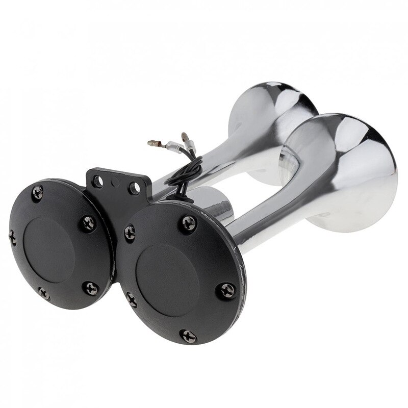 150DB 12V 24V Dual Trumpet Loud Air Horn for Car T... – Grandado