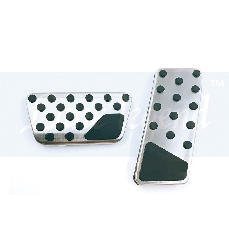 Rvs Auto Gaspedaal Rem Pedalen Pedaal Pads Cover V... – Grandado