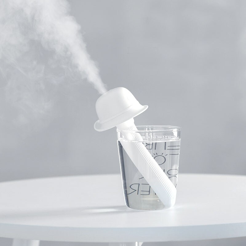 Hat Humidifier Mini Ultrasonic Humidifiers Led Nig... – Vicedeal