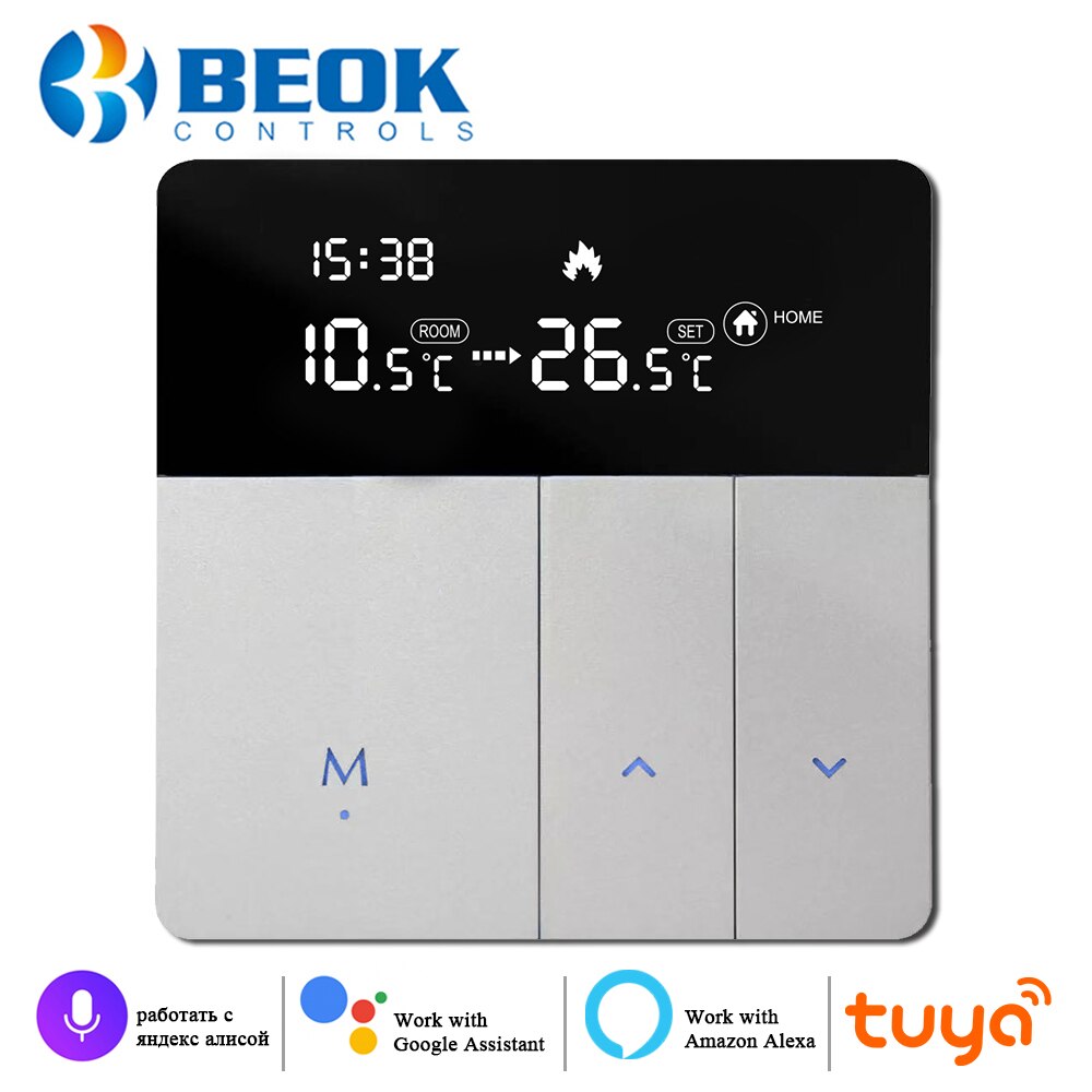 Beok Thermostaat Wifi Tuya Smart Leven Voor Vloerv... – Grandado