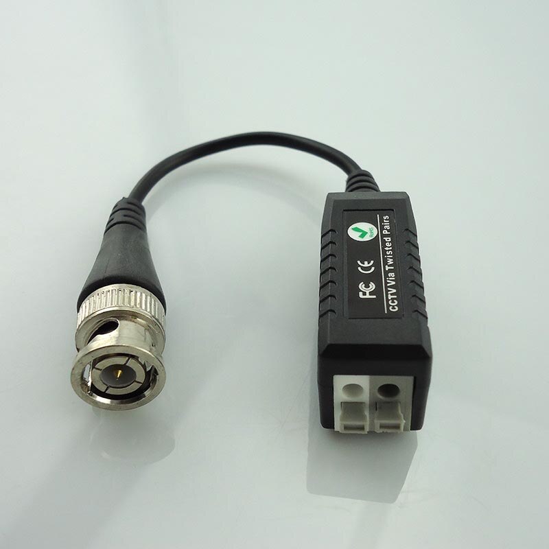 5/10pairs Enhanced Twisted Bnc Cctv Video Balun Pa... – Grandado