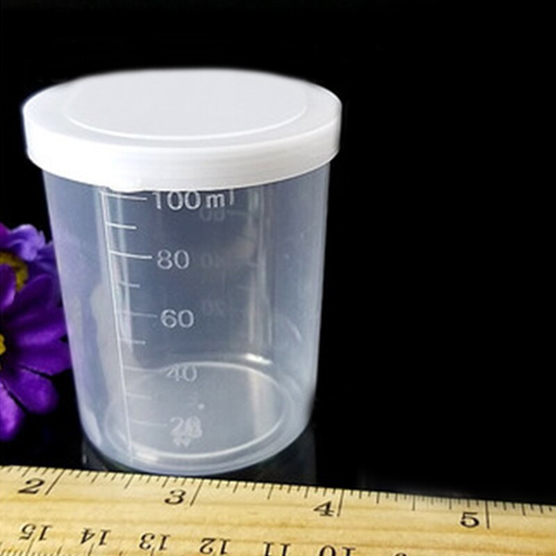 10Pcs 100ml Medicine Measuring Measure Cups + Whit... – Vicedeal
