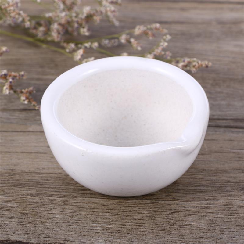 1Pc Porcelain Mortar And Pestle 6x3cm – Grandado