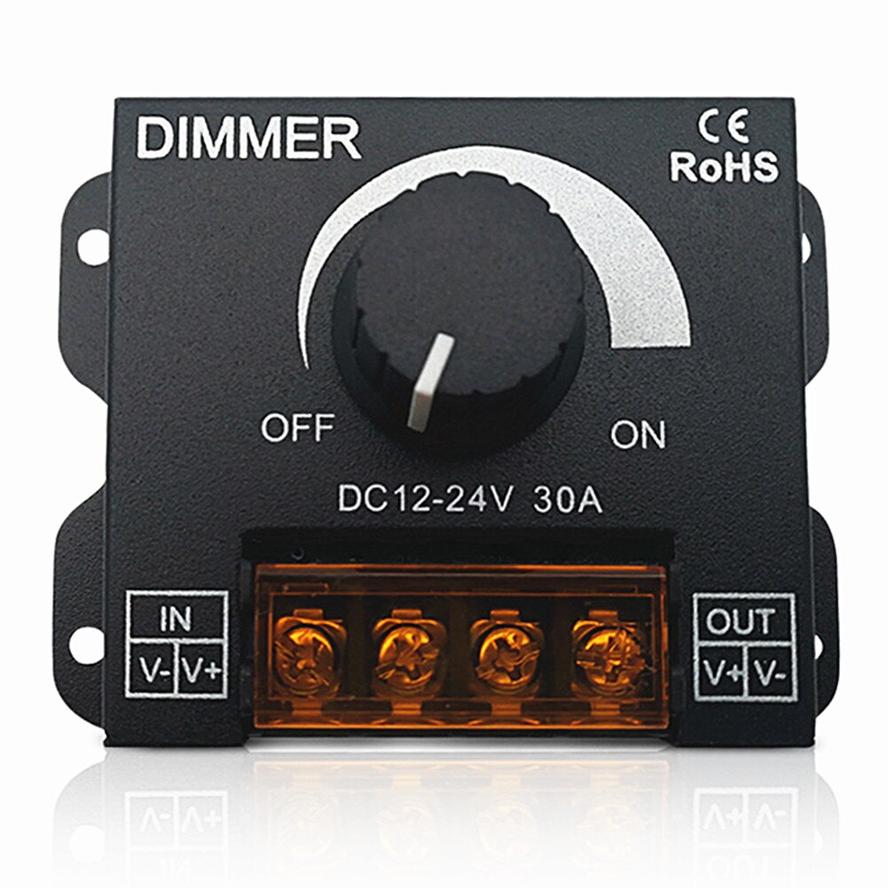 Dimmer 12V 24V 30A Enkele Kleur Led Regulator Cont... – Vicedeal