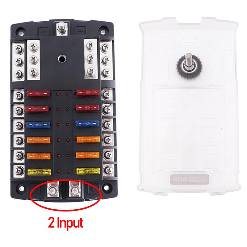 6 Manieren 12 Manieren Zekeringkast Twin Input 300... – Vicedeal