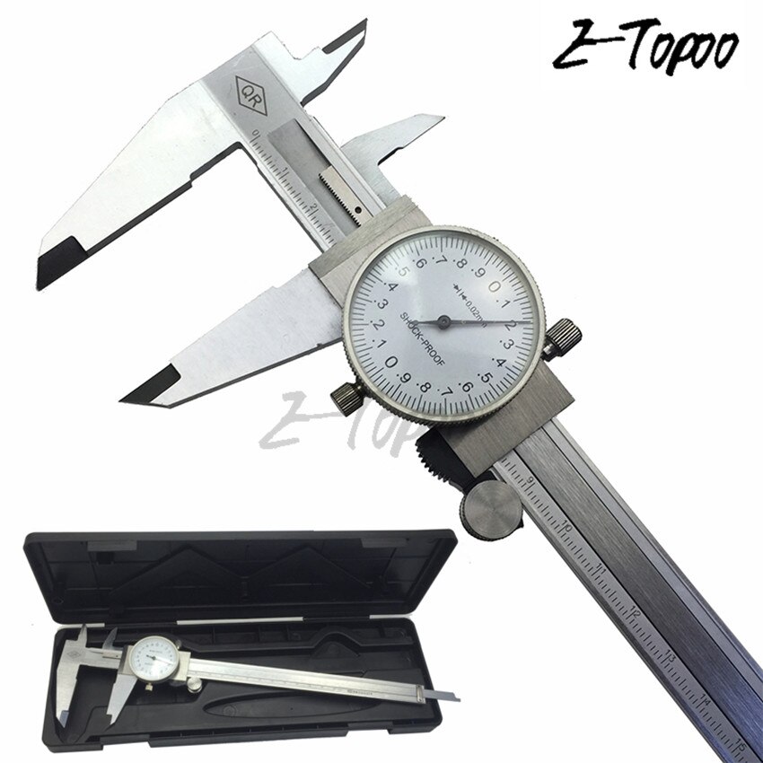 Metric Precision 0-200mm 0.02mm Dial Vernier Calip... – Grandado
