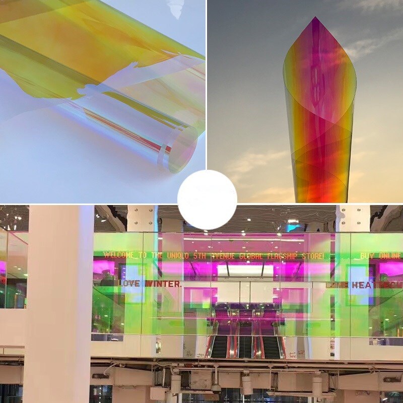 Colored Window Film SUNICE Colorful Stained Glass ... – Vicedeal