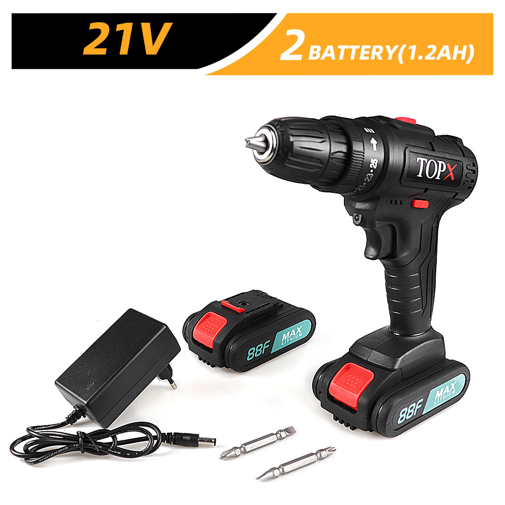 21V 12V Accu Boormachine Elektrische Schroevendraa... – Vicedeal