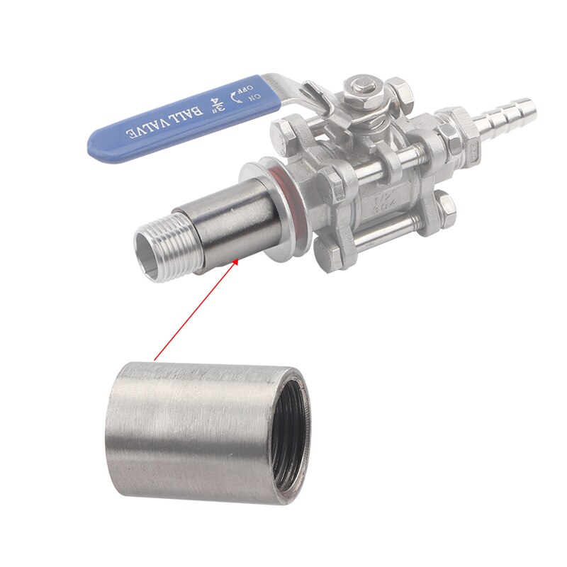 1/2" Female x Female Threaded Pipe Fitting , ... – Vicedeal