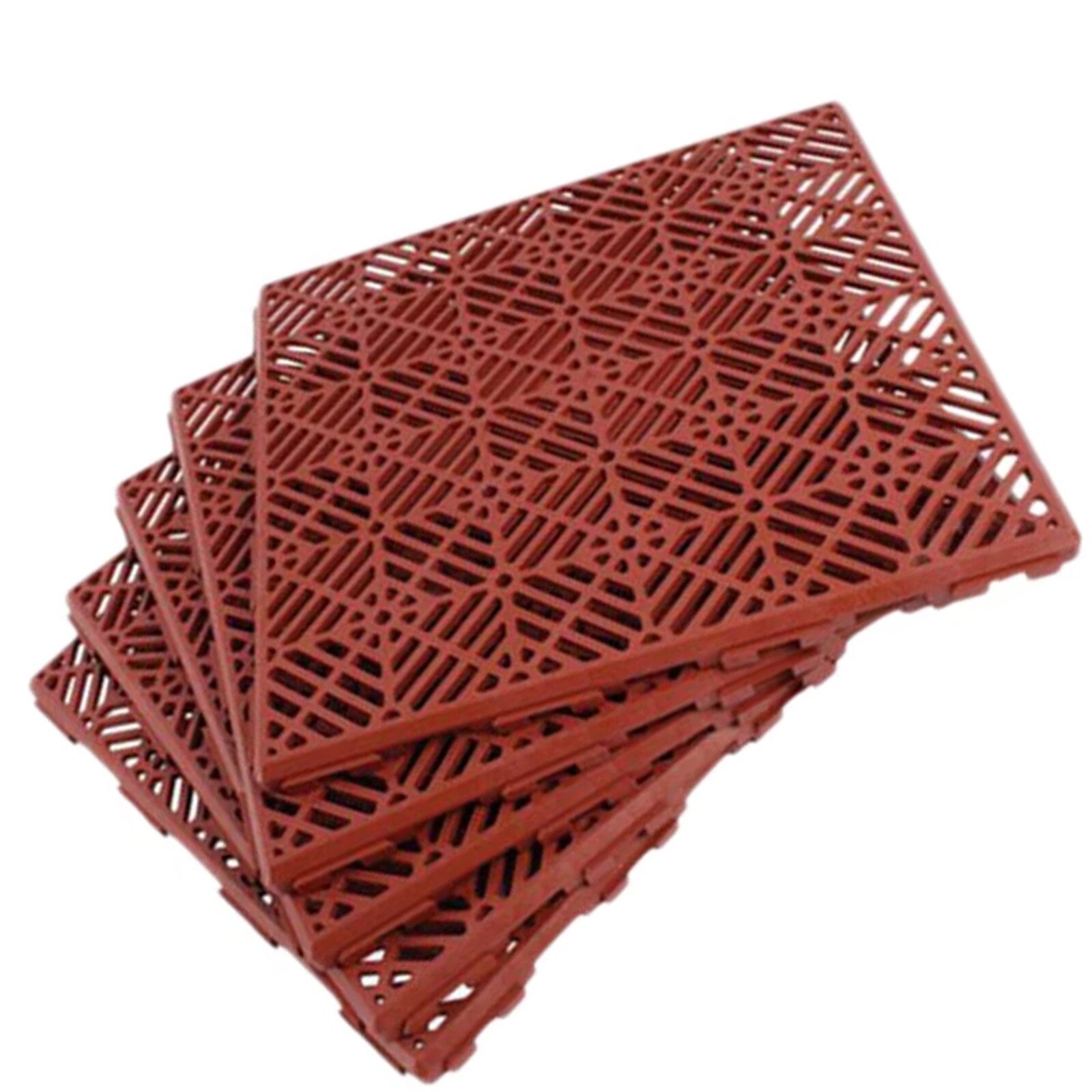 5 Pcs Antislip Vloermatten, Tuin Plastic Floor, An... – Vicedeal