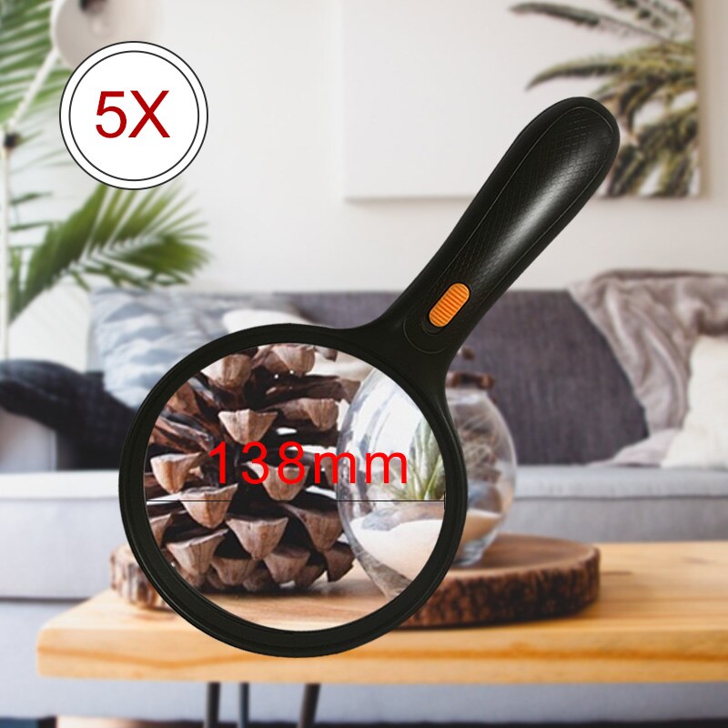 Handheld 10X Illuminated Magnifier Microscope Magn... – Grandado