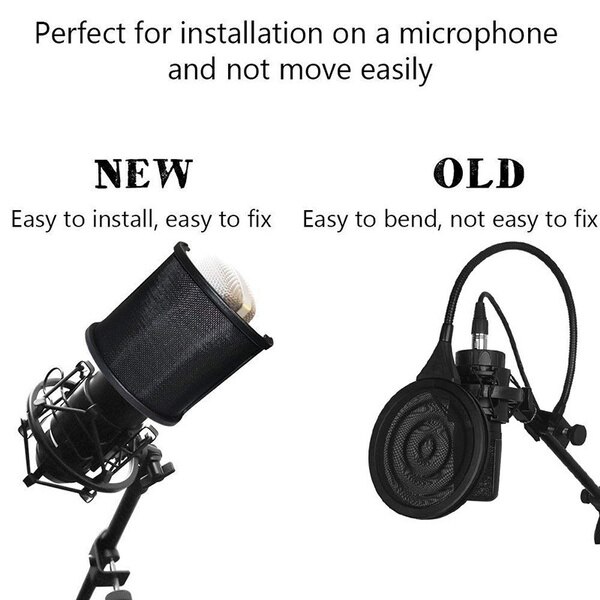 U Style Microphone Filter Metal Mesh Absorber Soun... – Vicedeal