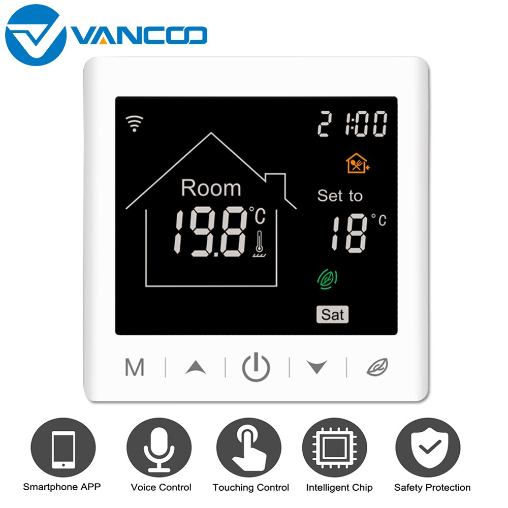 Termoregolatore Vancoo Tuya WiFi Smart termostato ... – Grandado