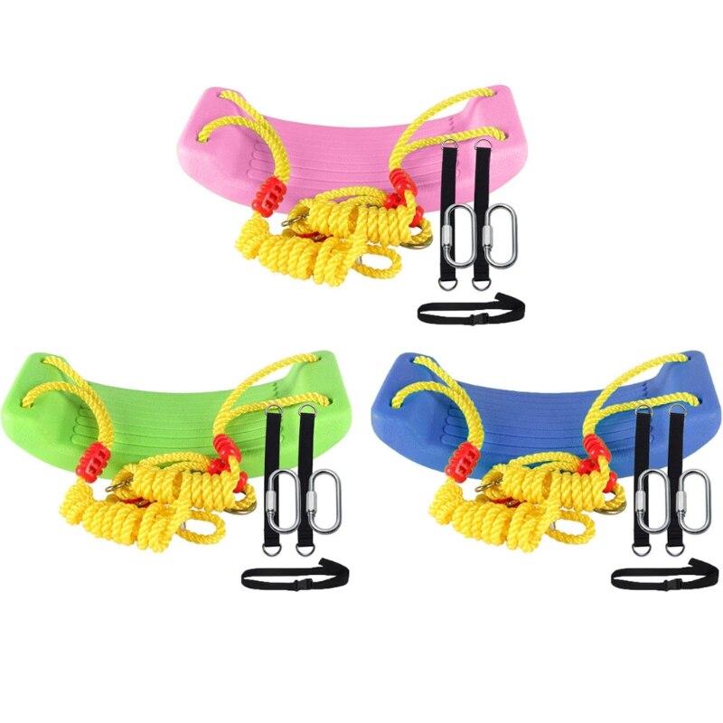 8 Ring Buckle Swing Set Outdoor Play Game Set Trai... – Grandado