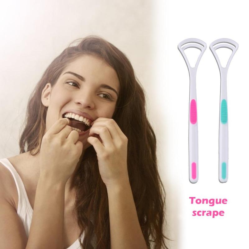 2 PC /Pack Tongue Brush Tongue Cleaner Scraper Cle... – Grandado