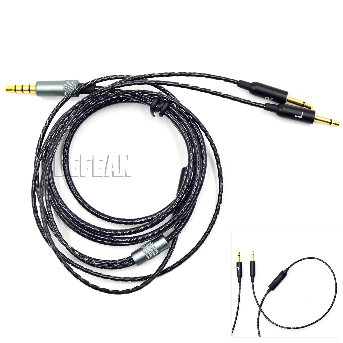 With Mic Remote 5N OFC Cable WIRE cord for B&W Bow... – Grandado