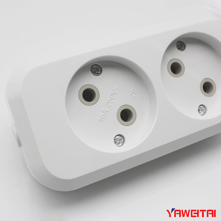 russia/european style extension socket 4 gang/ 2P ... – Grandado