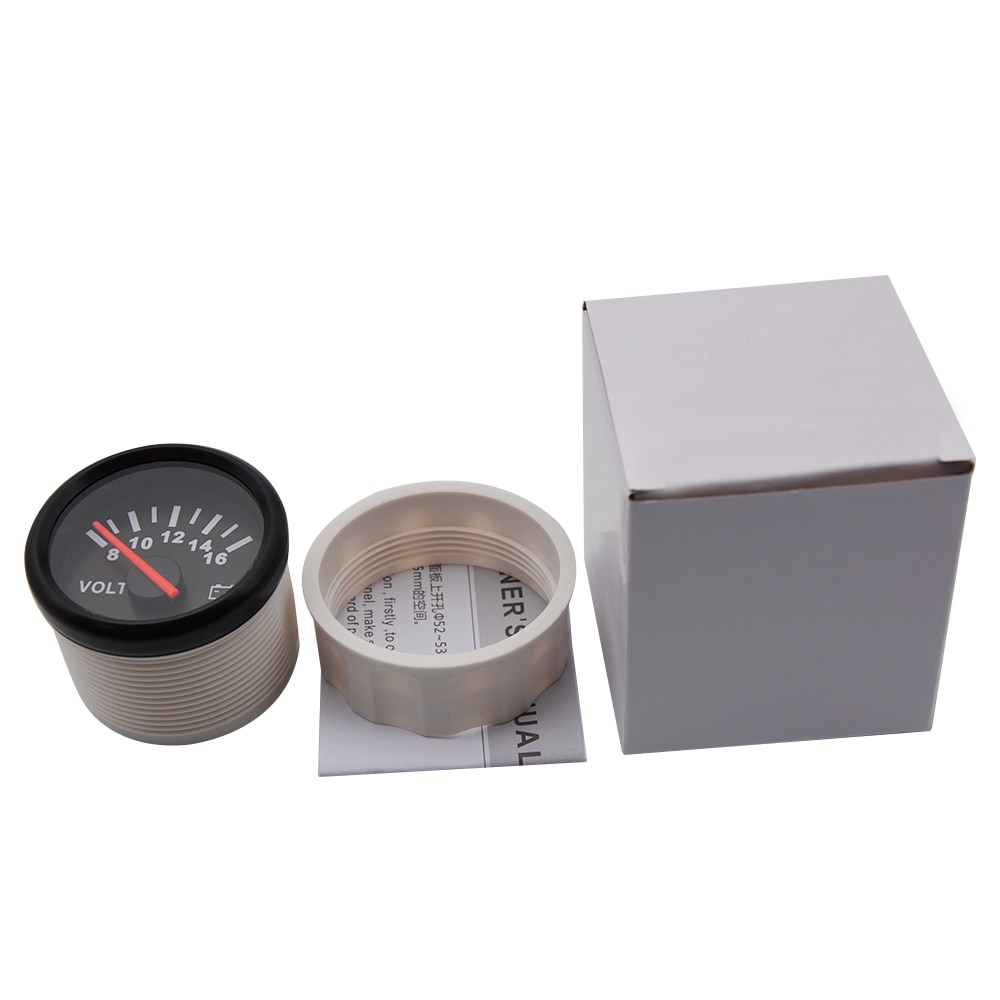 52mm volt meter Marine Auto Voltmeter universal 8-... – Vicedeal