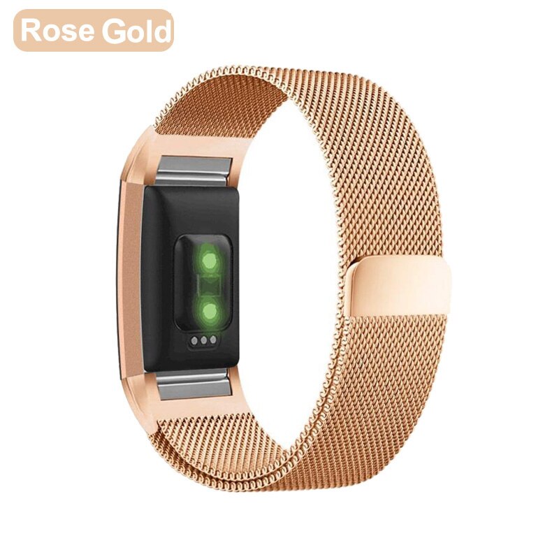 Metal Stainless Strap For Fitbit Charge 3 4 5 Band... – Grandado