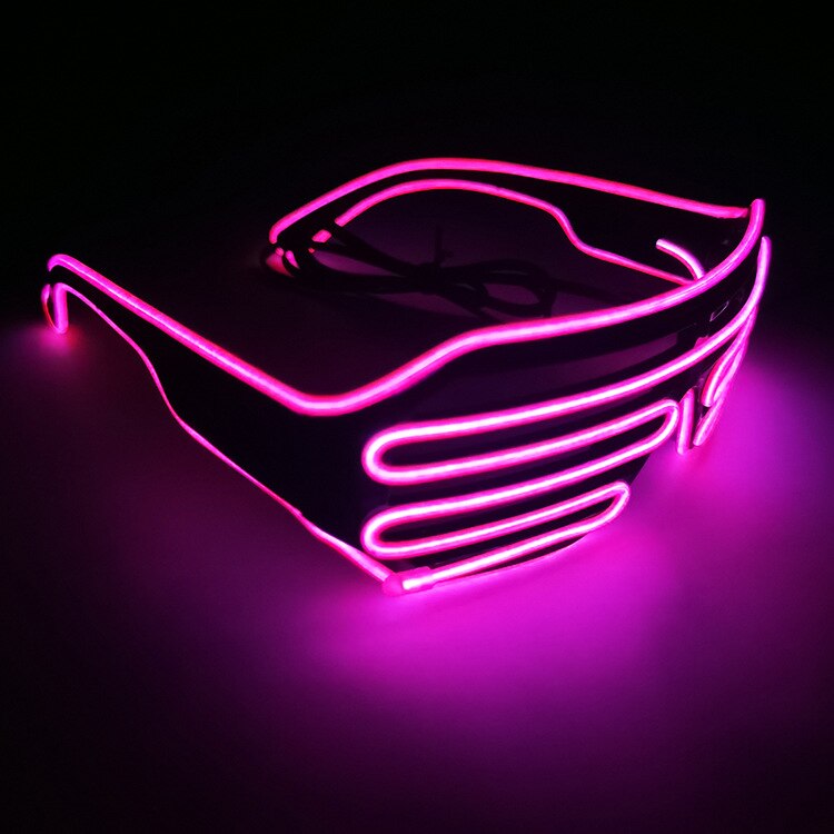 LED Luminous Glasses Halloween Glowing Neon Christ... – Grandado