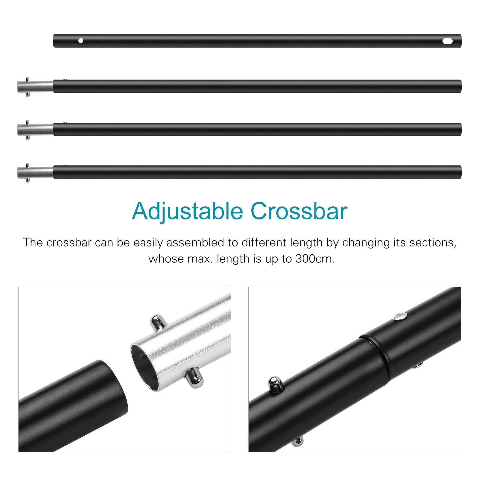 2M*3M Backdrop Support Stand Adjustable Photograph... – Grandado