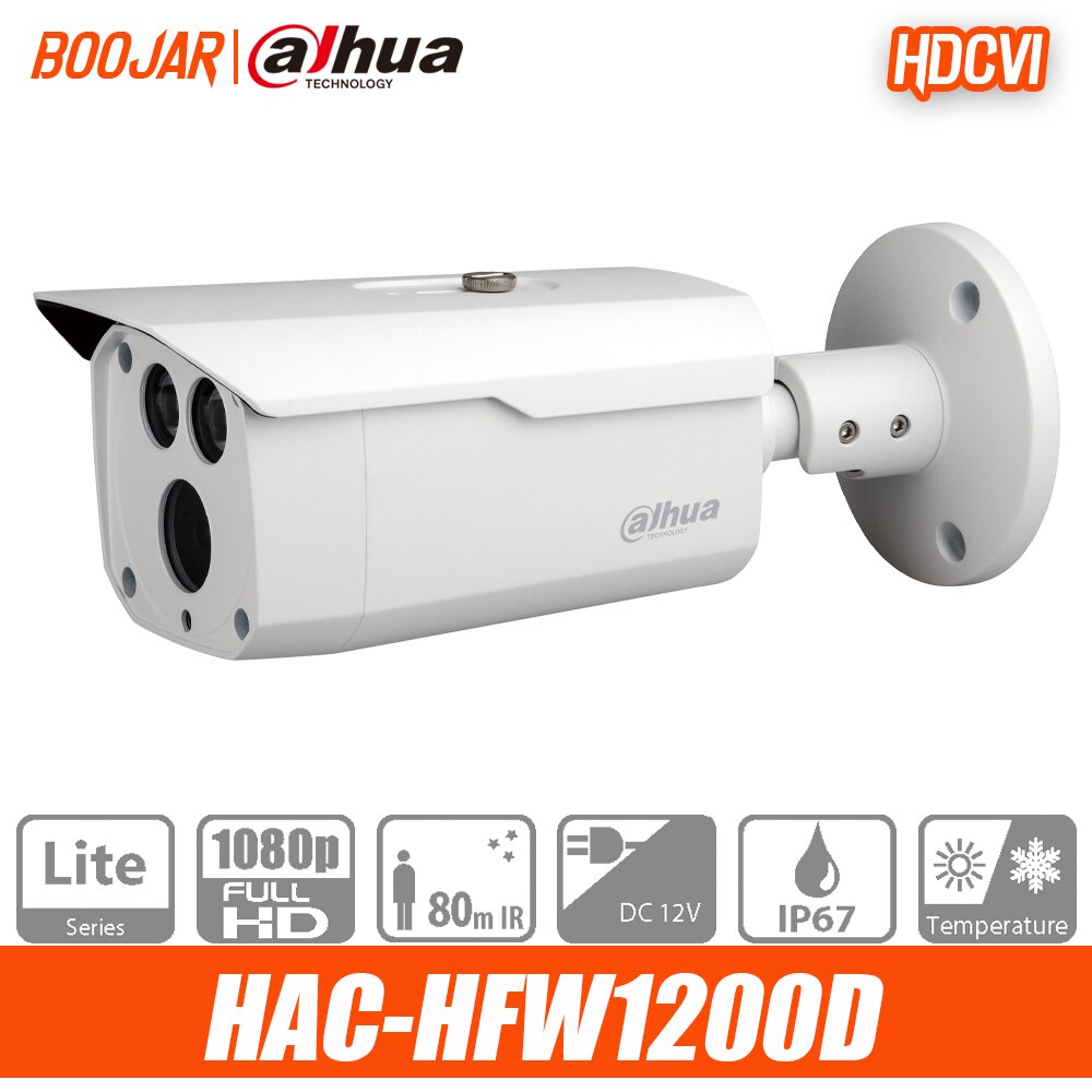 Dahua hac-hfw 1200d 2mp hdcvi ir bulletcamera smar... – Vicedeal