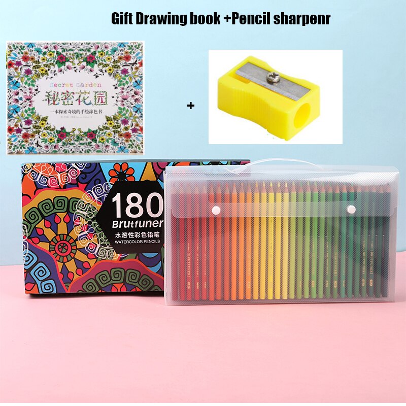 Brutfuner 120/160 Colors Oil Color Pencils Set Art... – Grandado