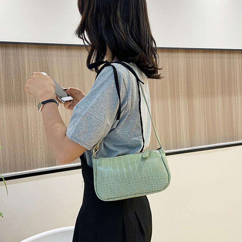 PU Leather Women's Bag Crocodile Shell Killer Bag ... – Grandado