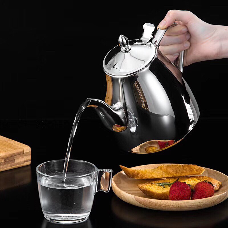 Stainless Steel Kettle Tea Pot For Induction With ... – Vicedeal