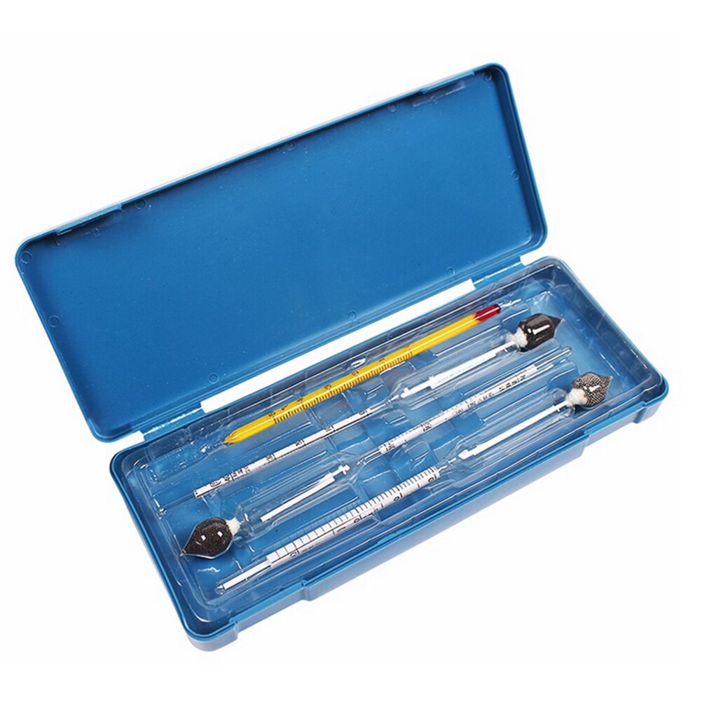 4pcs/set Alcohol meter Glass float gauge densitome... – Grandado