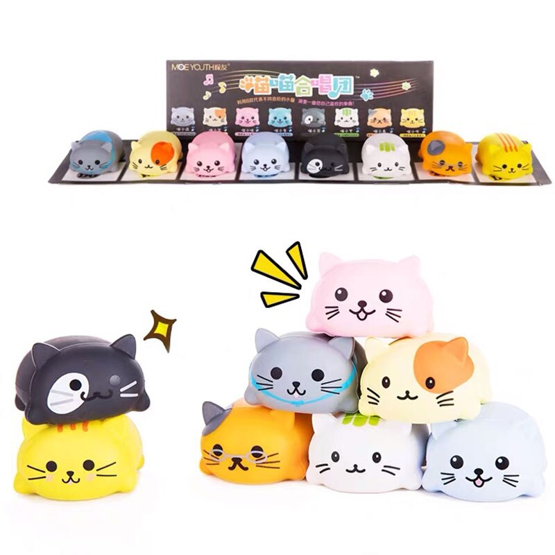 Kids Music Scale Player 8Pcs/Set Cats Dogs Silicon... – Grandado