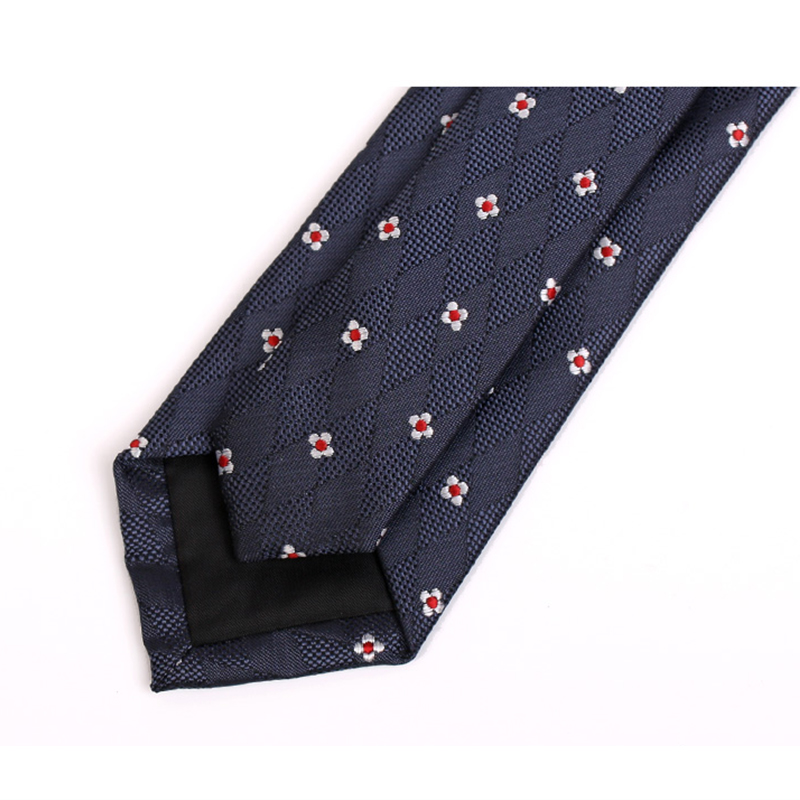 Men's Blue 6CM Tie Brand Navy Blue Ties for Men Bu... – Grandado